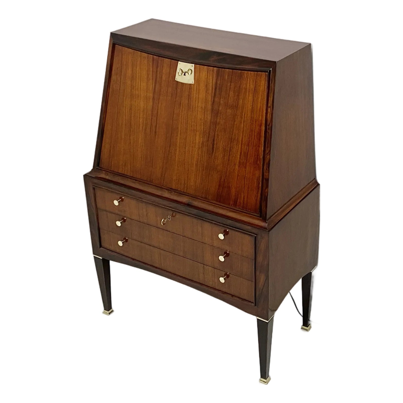 Secretary attributed to Paolo Buffa, 1950s | Chairish