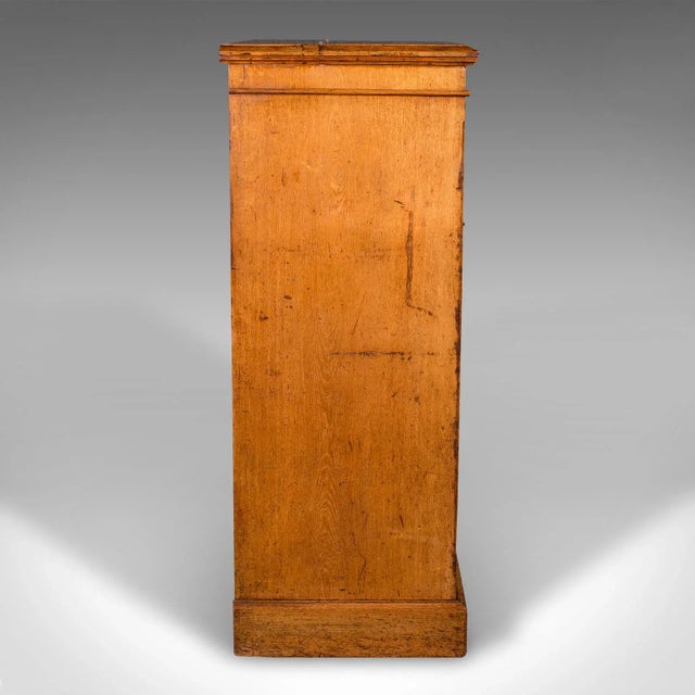 1890's Antique Banker's Chest of Drawers | Chairish