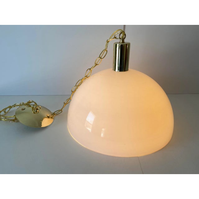 Modern Canadian Lucite Light | Chairish