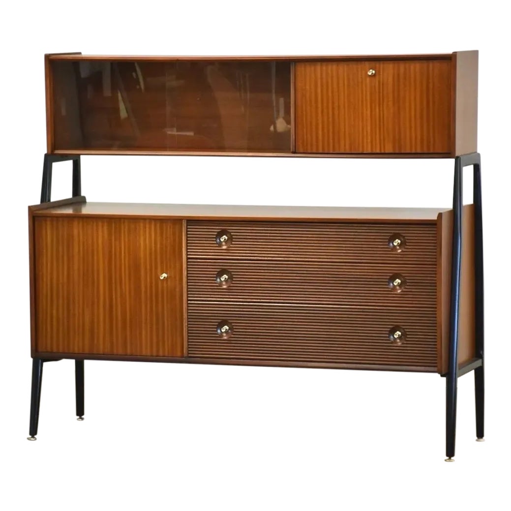 1960s Nathan Furniture Teak Sideboard Credenza | Chairish