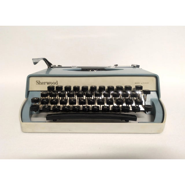 1960s Italian Portable Typewriter - By Sherwood | Chairish