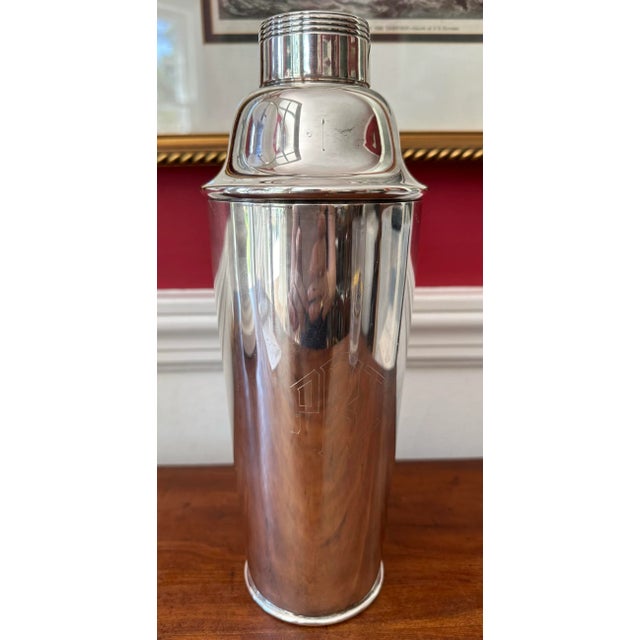 Vintage Heavy Silverplate Cocktail Shaker | Chairish