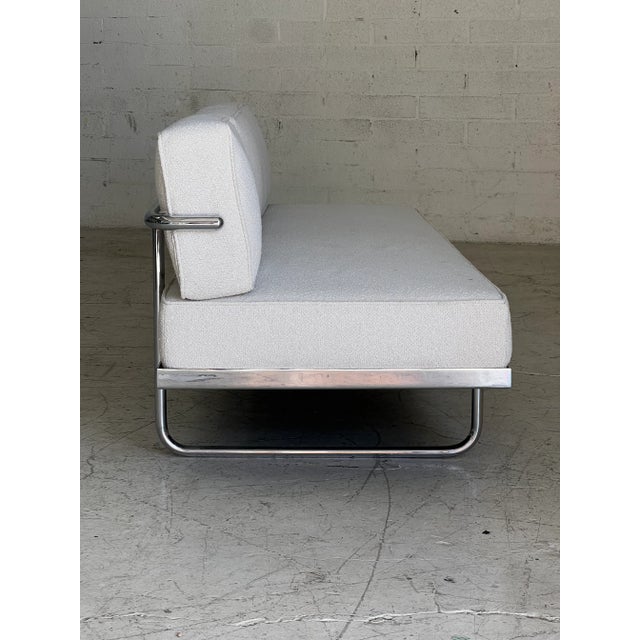 Vintage LeCorbusier Lc5 Sofa Newly Upholstered | Chairish