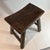 Early 20th Century. Primitive Wood Stool | Chairish