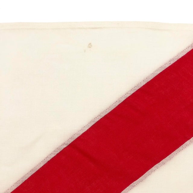 Large Vintage Nautical Signal Flag | Chairish