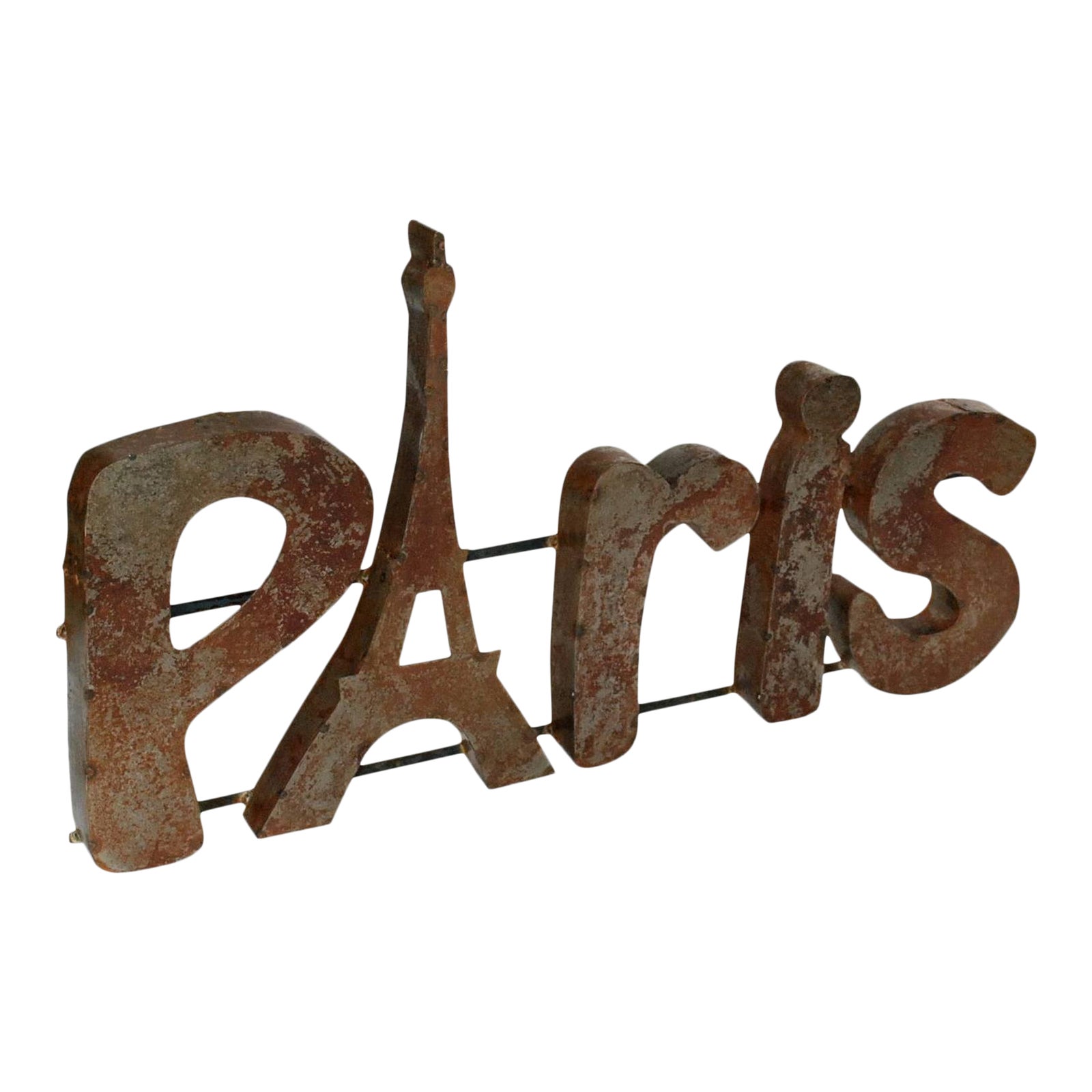 "Paris" Sign | Chairish