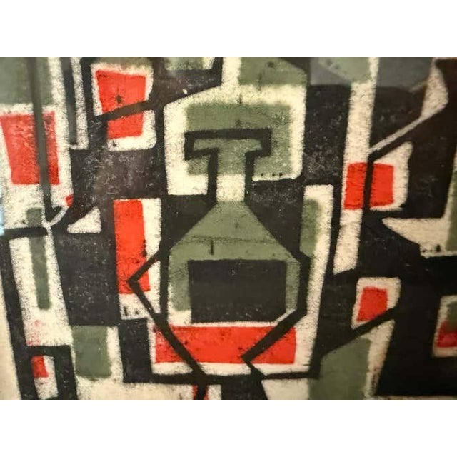 "Liquor Bottles", Midcentury Small Pastel by Richard Proctor | Chairish