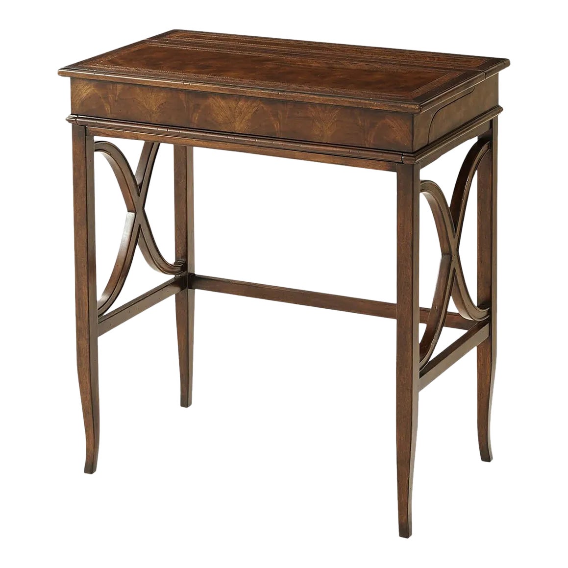 Campaign Style Writing Desk | Chairish