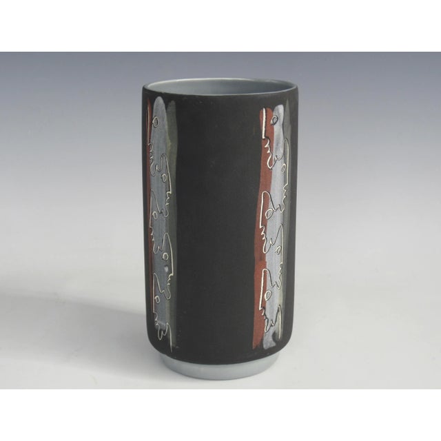 1950s Charles and Alice Smith Chalice California Pottery Vase | Chairish