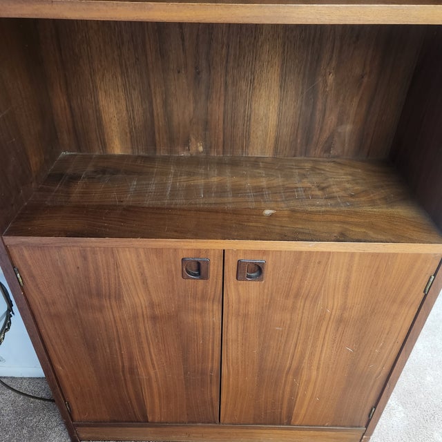 Mid Century Teak Bookcase | Chairish