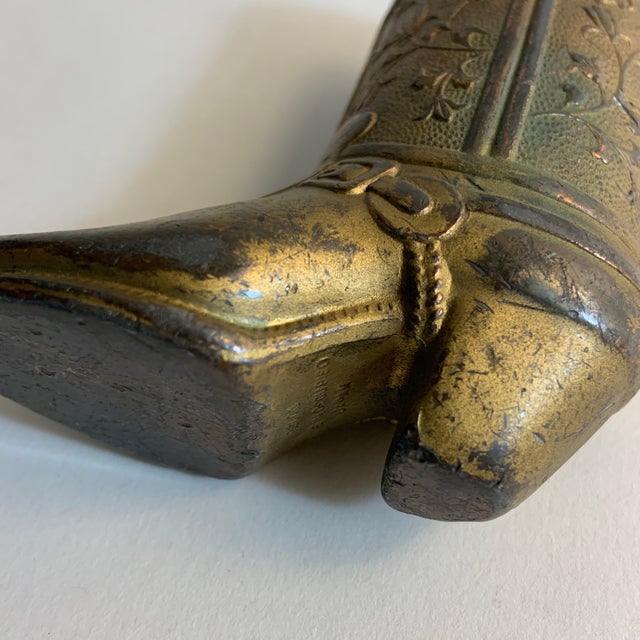 1940 Occupied Japan Cowboy Boot Savings Bank | Chairish