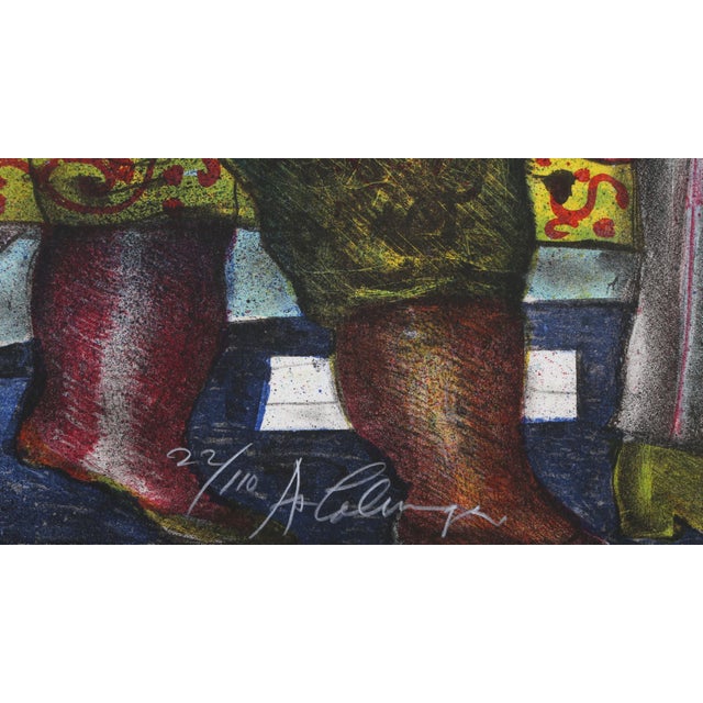 Alejandro Colunga, Autobus, Lithograph | Chairish