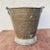 Early 1900s Asian Indian Antique Hammered Brass Bucket | Chairish