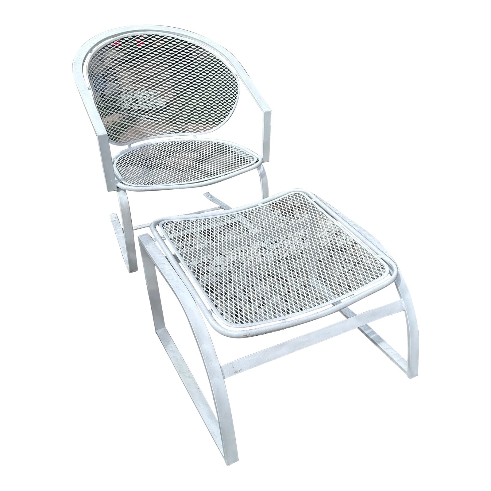 1950s Maurizio Tempestini for Salterini Circular Radar Saucer Rocking ...