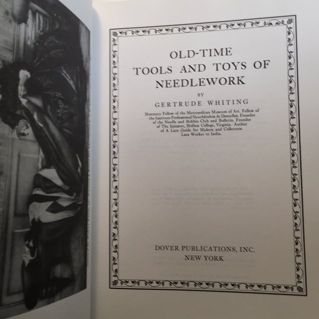 'Old Time Tools & Toys of Needlework' Book | Chairish