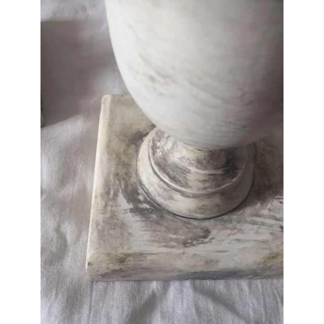 Set of Two Italian Bases in Hand-Carved Wood, Lacquered in Shades of ...