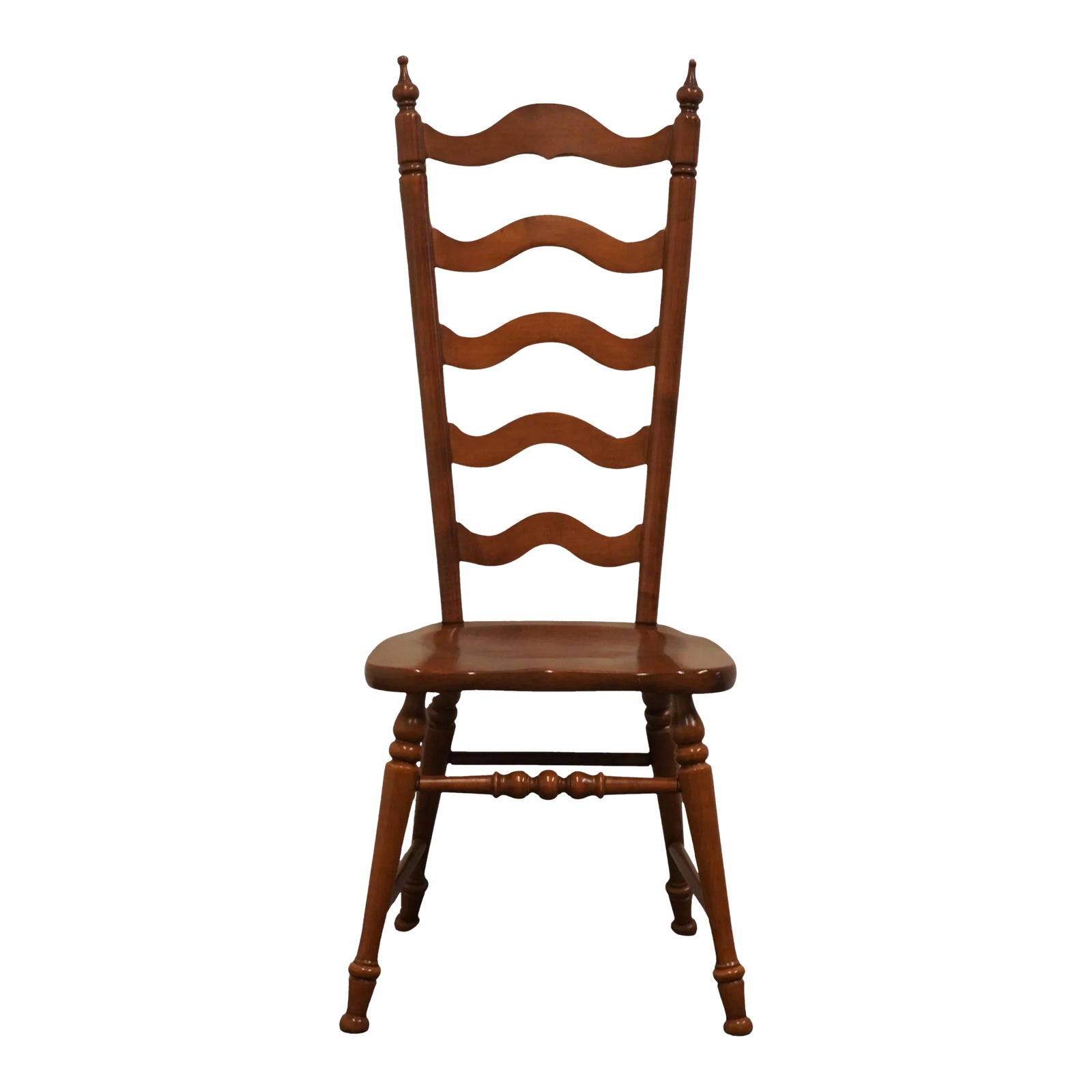 Tell City Solid Hard Rock Maple Colonial Early American Ladderback ...