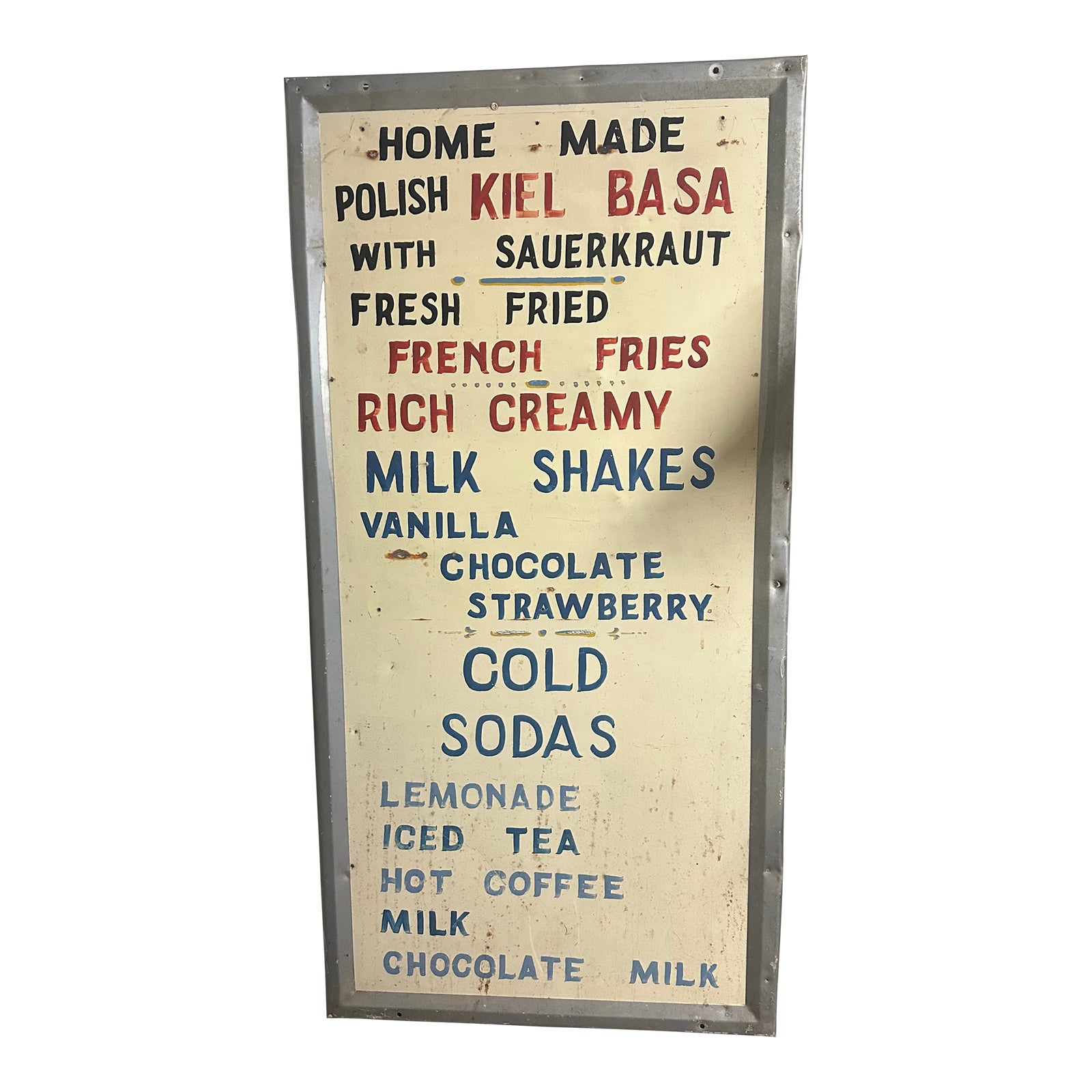 Americana Roadside Sign for a Restaurant 1930s | Chairish