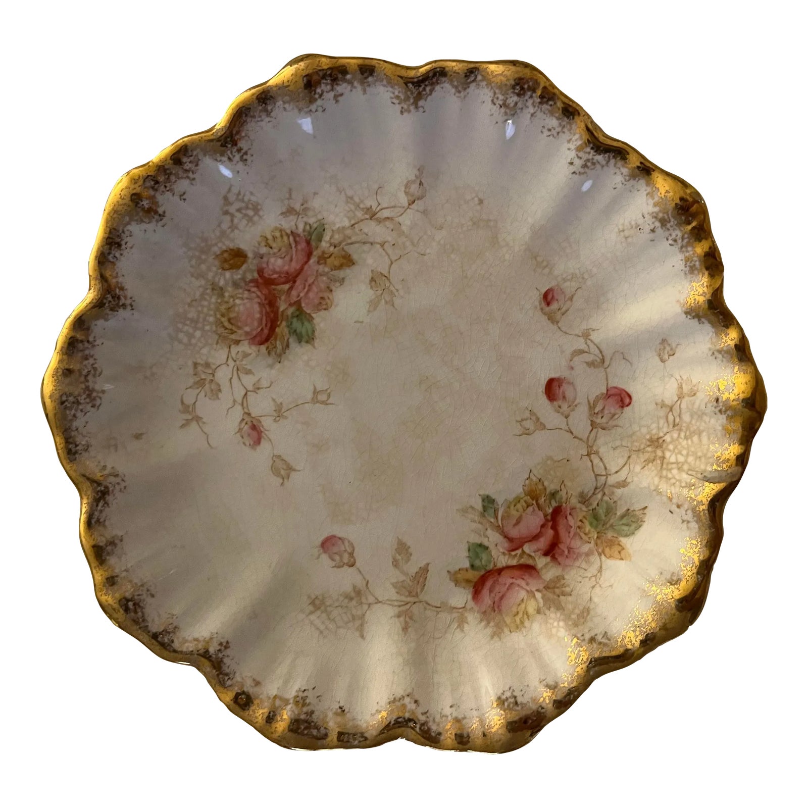 Late 19th Century Wallace & Chetwynd Company Porcelain Accent Plate ...