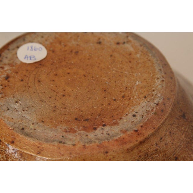 Vintage Salt Glazed Bulbous Pottery | Chairish