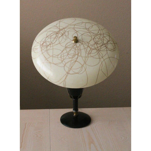 Mid-Century Modern Fiberglass Reflector Desk Lamp Bill Lam Studio 1950s ...