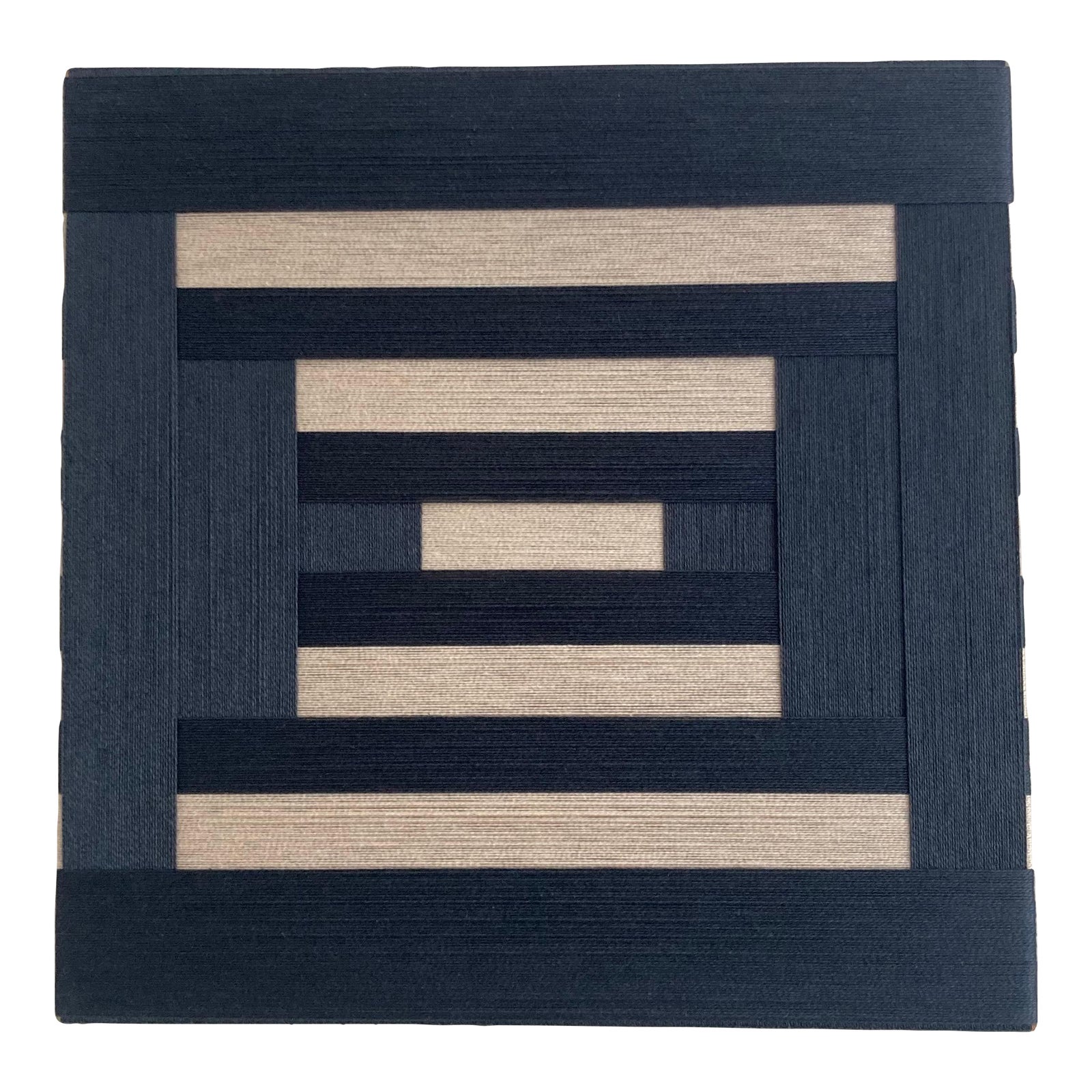 Geometric, Abstract Fiber Art Sculpture | Chairish