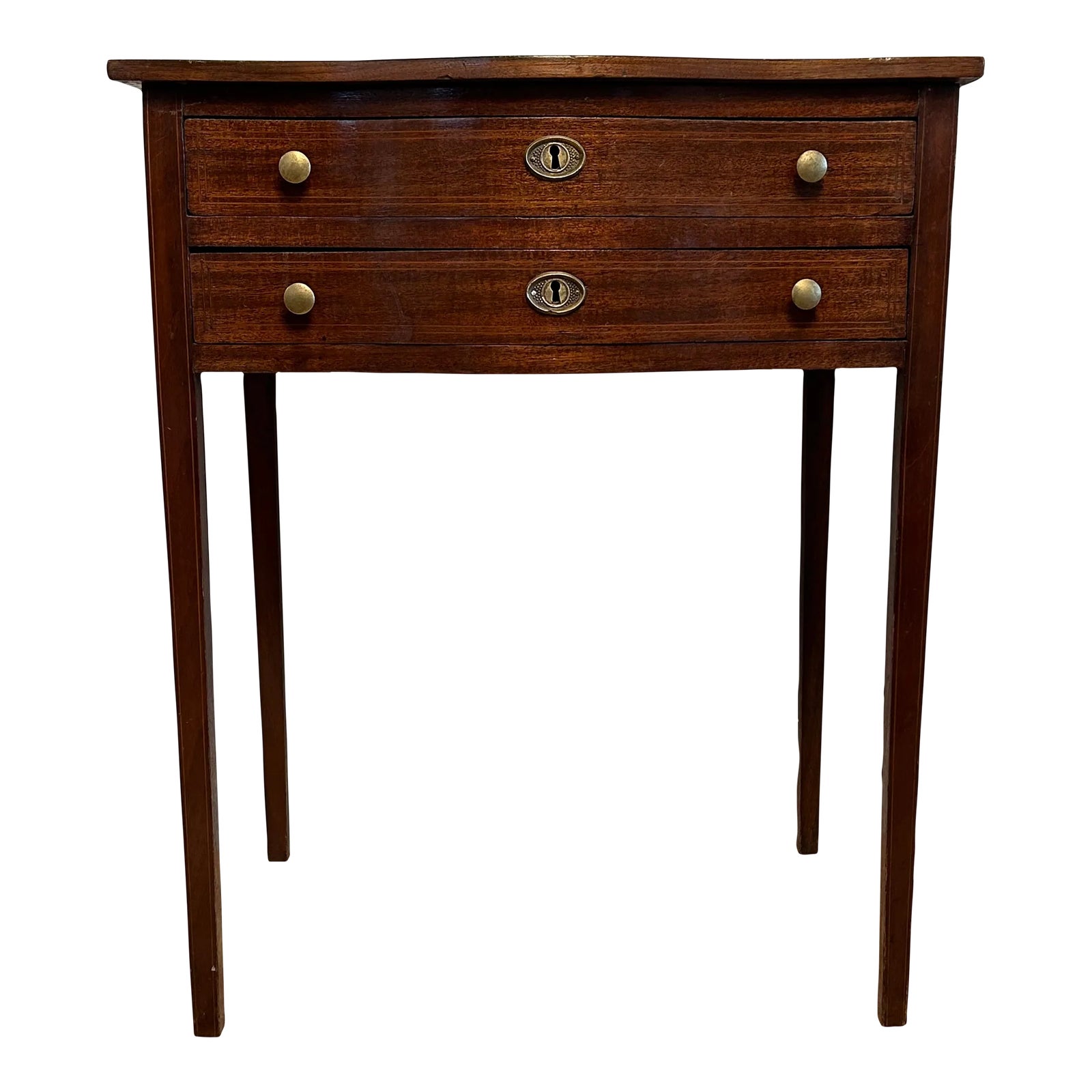 Early 1900s Antique Edwardian Side Table | Chairish