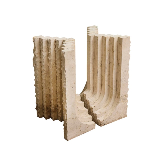 Organic Coral Stone Pedestal Table Bases for a Desk, Dining Table, or ...