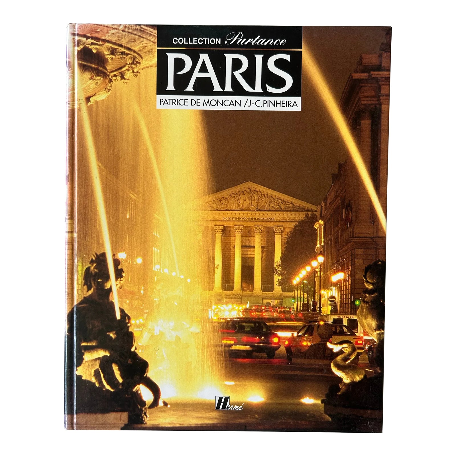 Vintage Coffee Table Book-Paris Collection Partance, by Moncan/Pinheira ...