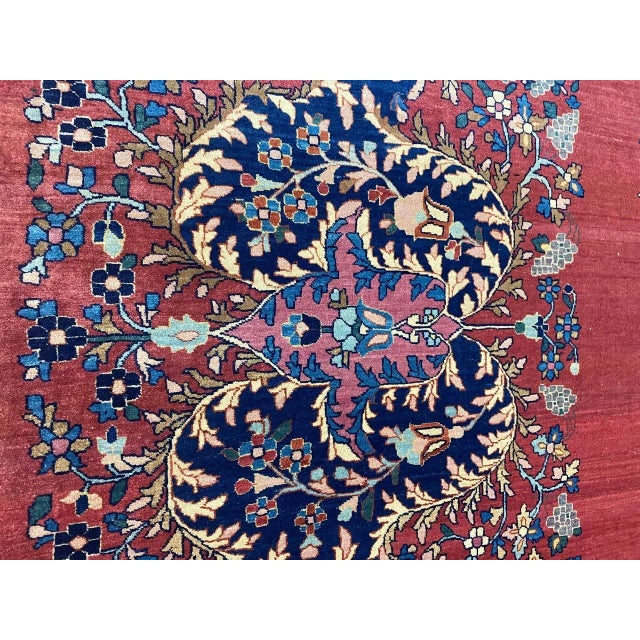 Antique Persian Kerman Area Rug 13'0" X 21'5" | Chairish