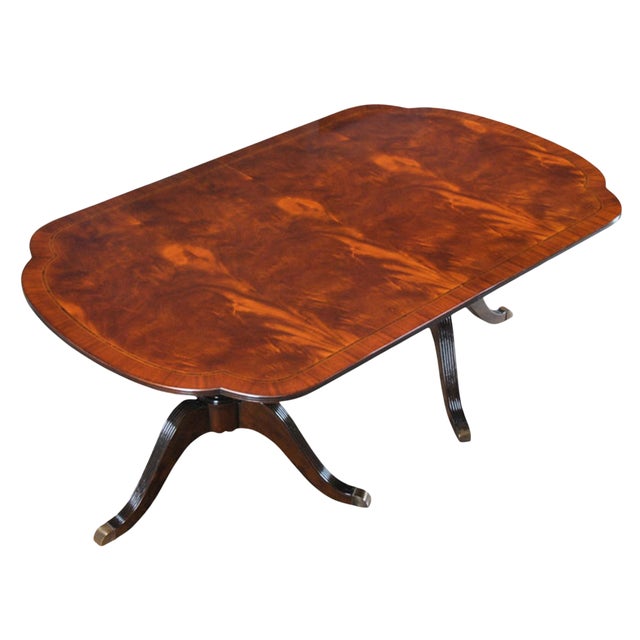 English Traditional Style Mahogany Dining Table | Chairish