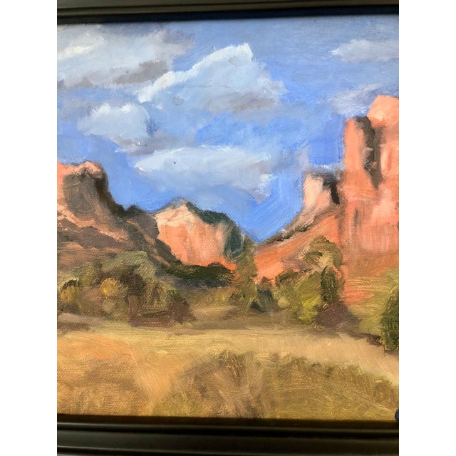 Contemporary Southwestern Impressionist Landscape Painting “Santa Fe ...