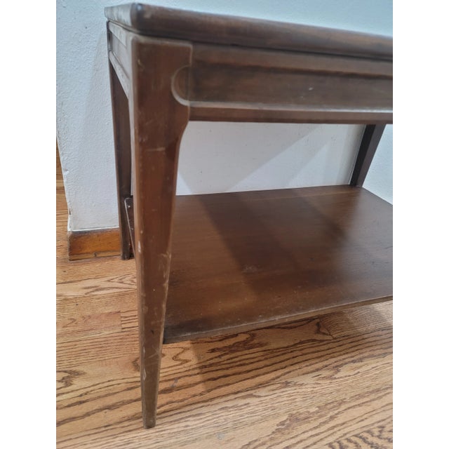 1960s Vintage Mid Century Mersman Side End Table | Chairish