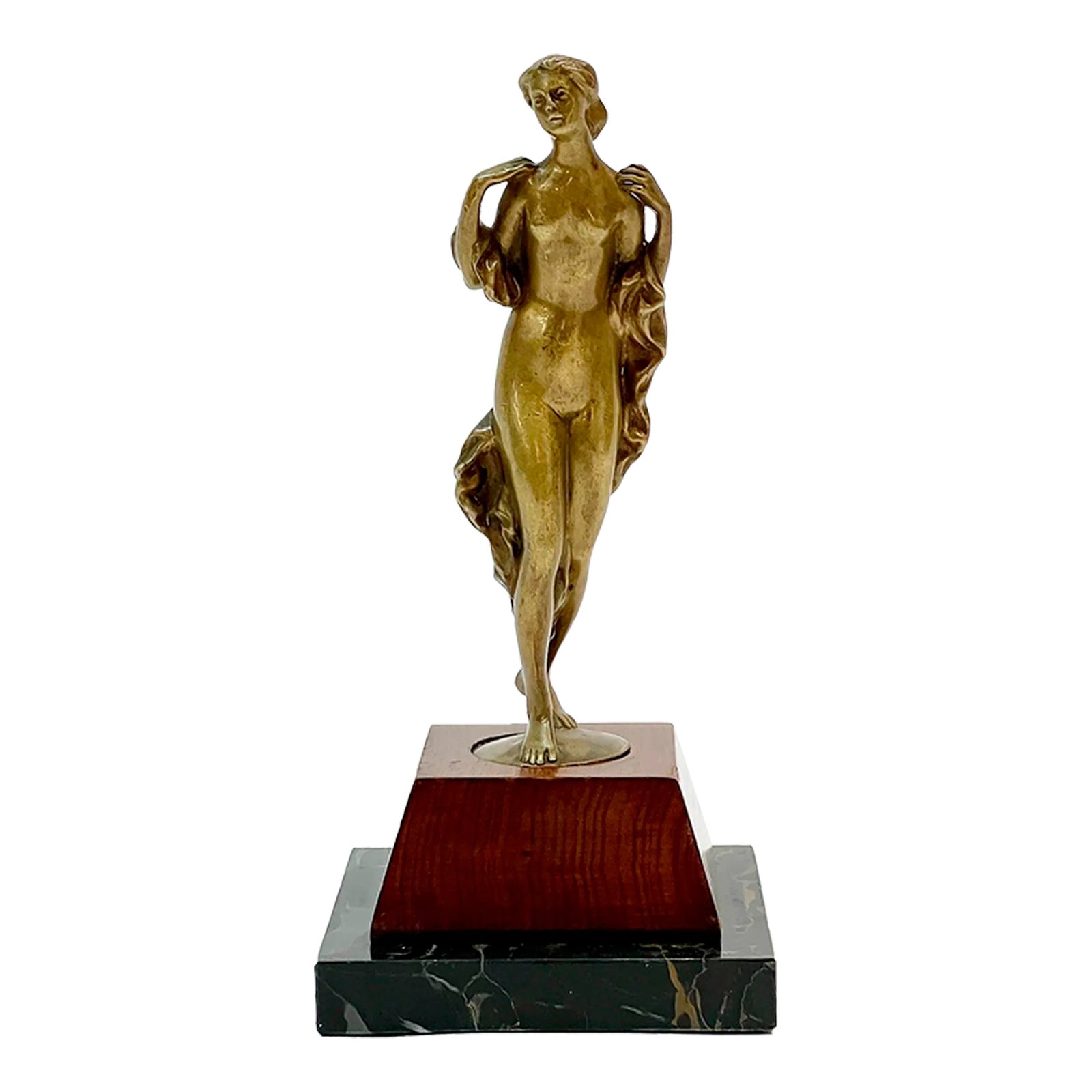 Vintage Greek Sculpture "Phryne Before the Judges" | Chairish