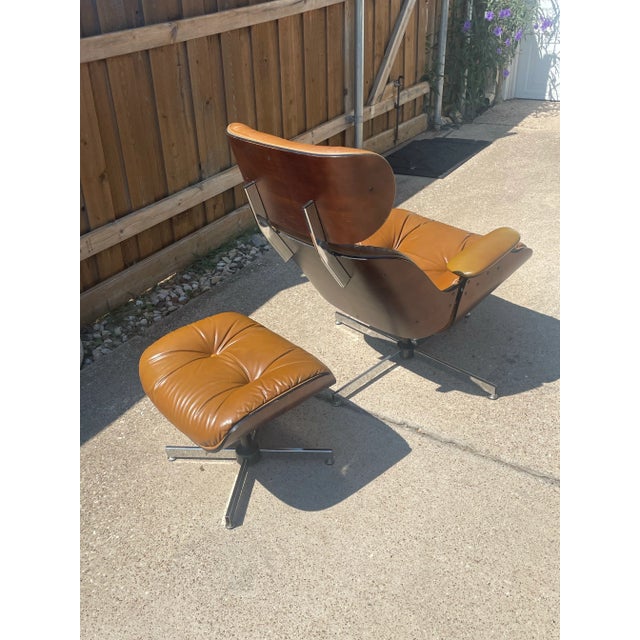 Eames Lounge Chair and Ottoman by Plycraft | Chairish