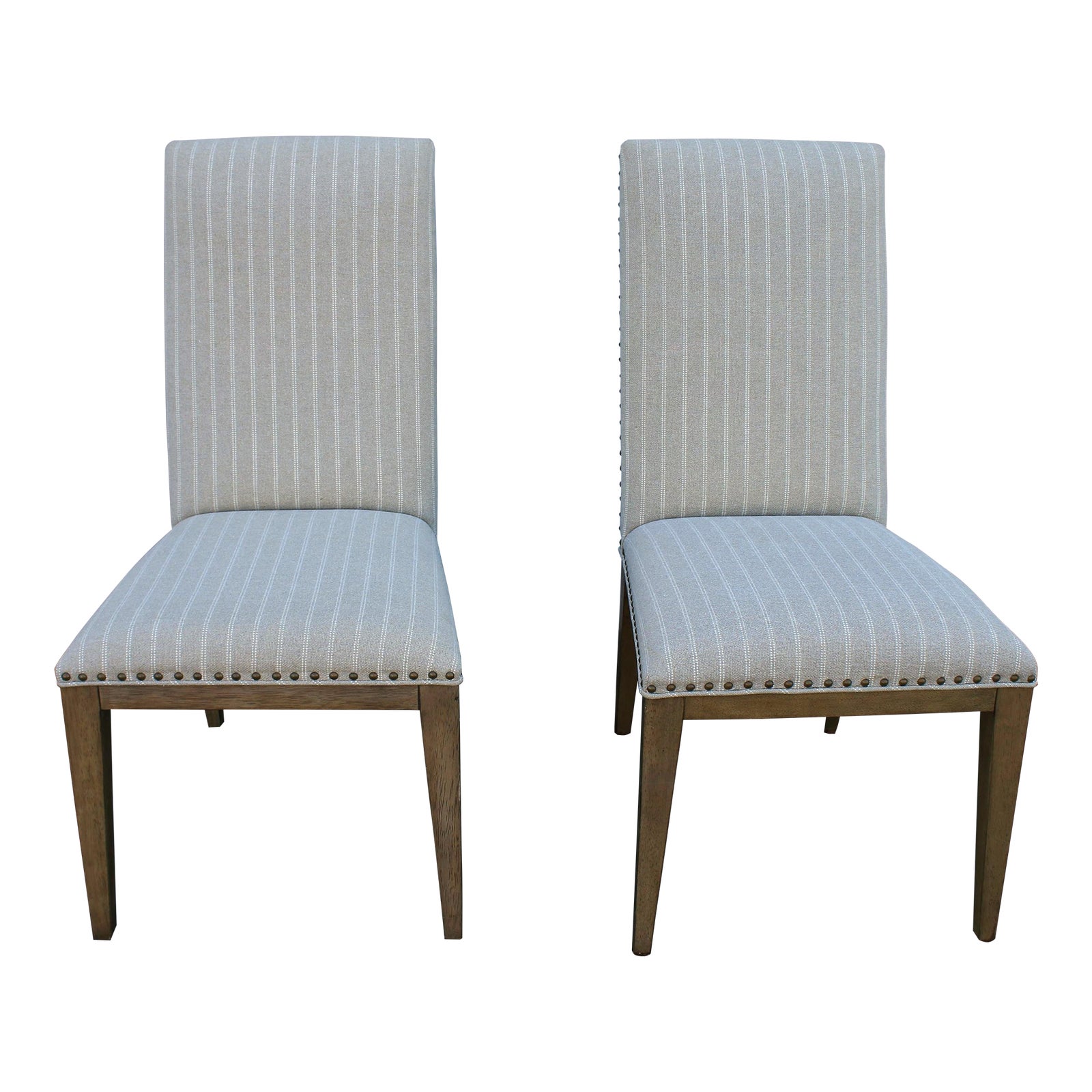 Lexington Cypress Point Solid Wood Beige Fabric Upholstered Side Dining ...