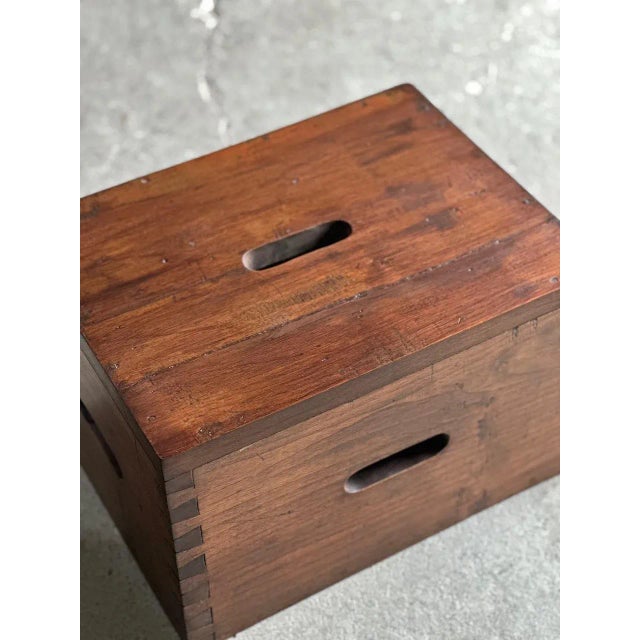 Le Corbusier Lc14 Maison Du Bresil Cube Stools 1967 Set of 2 | Chairish