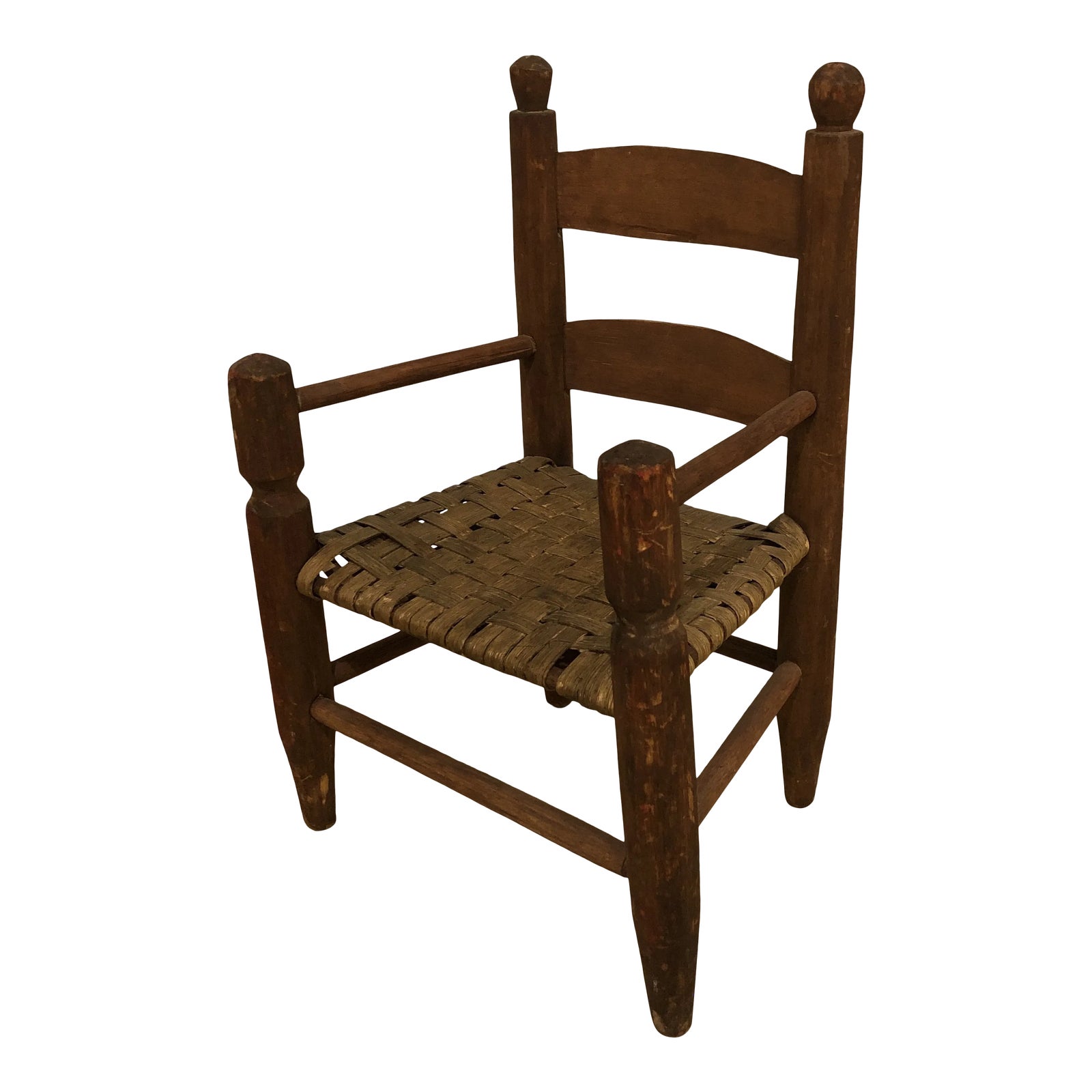 Antique Ladder Back Children’s Chair | Chairish