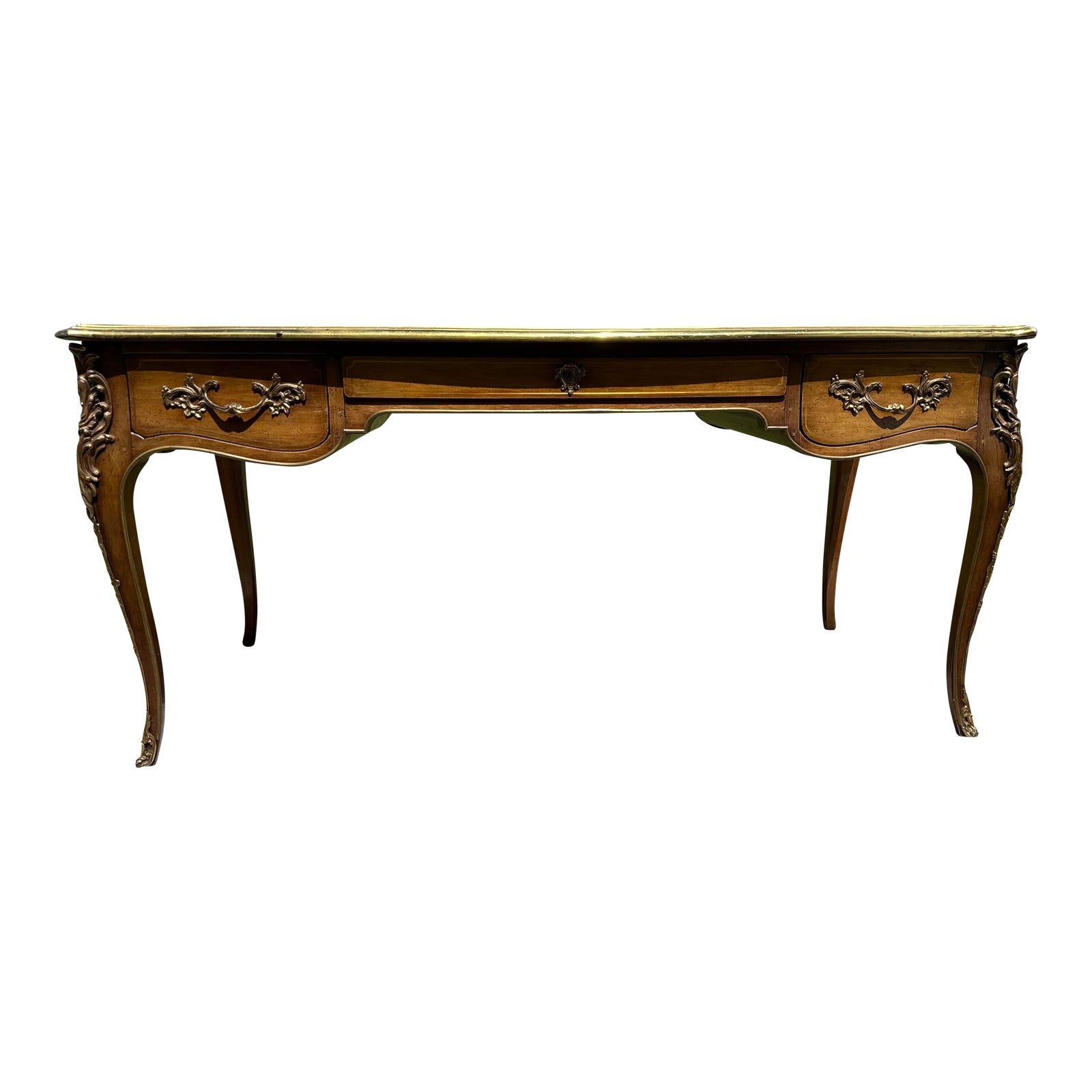 1960s Baker Furniture Louie XVI Writing Desk | Chairish