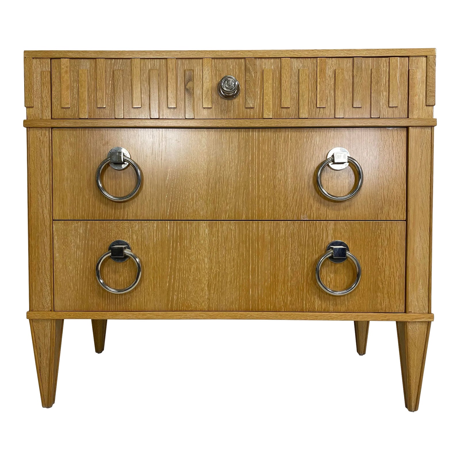 Global Views Transitional Modern Chest of Drawers. | Chairish