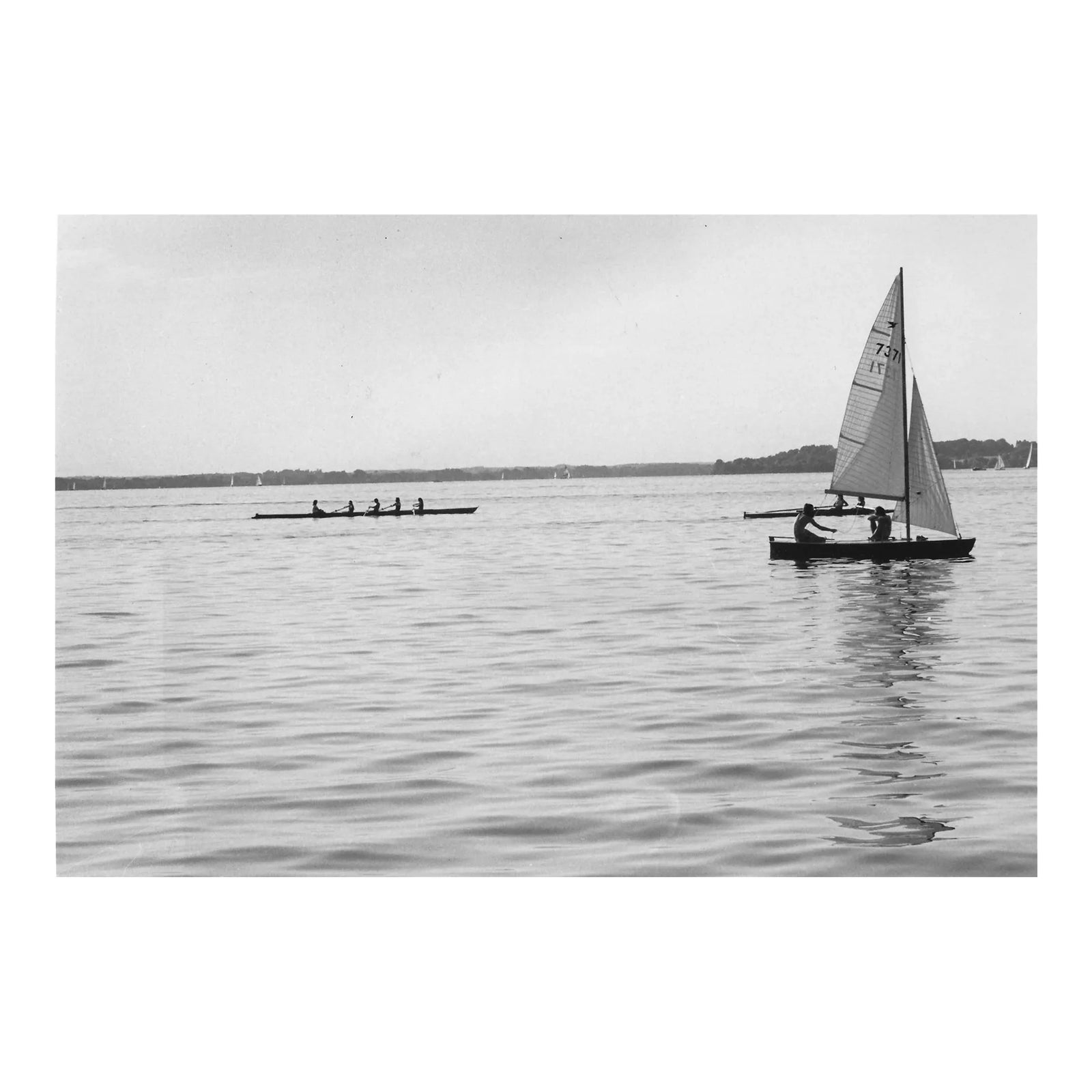 1983 University of Wisconsin Rowing Team Photograph | Chairish