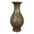 Antique Far Eastern Style Bronze Vase With Botanical Motif | Chairish