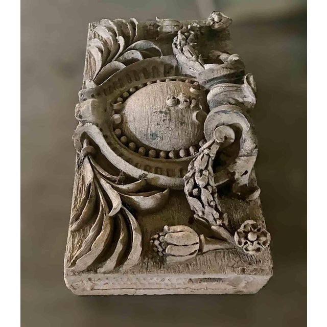 Early 20th Century Neo Baroque Style Terra Cotta Plaque | Chairish
