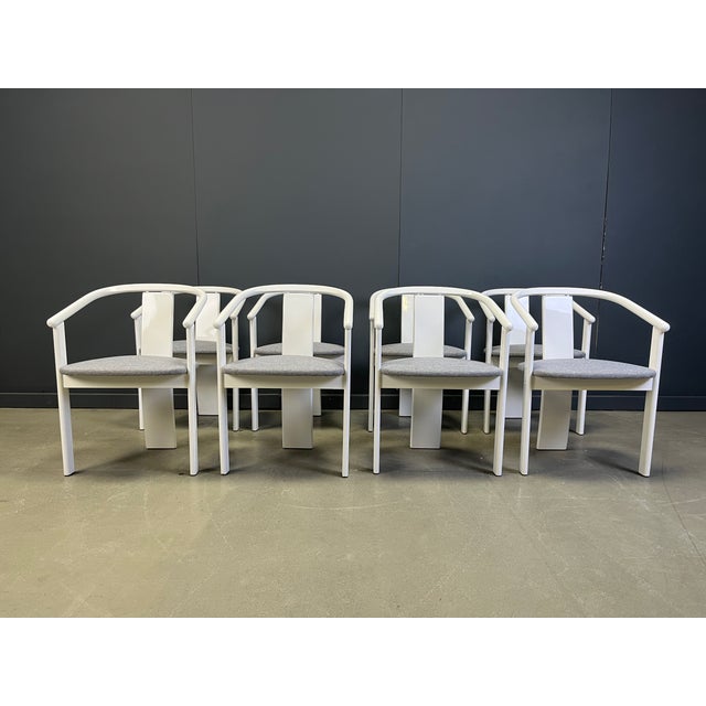 Postmodern Spanish Dining Chairs, 1980s, Set of 8 | Chairish