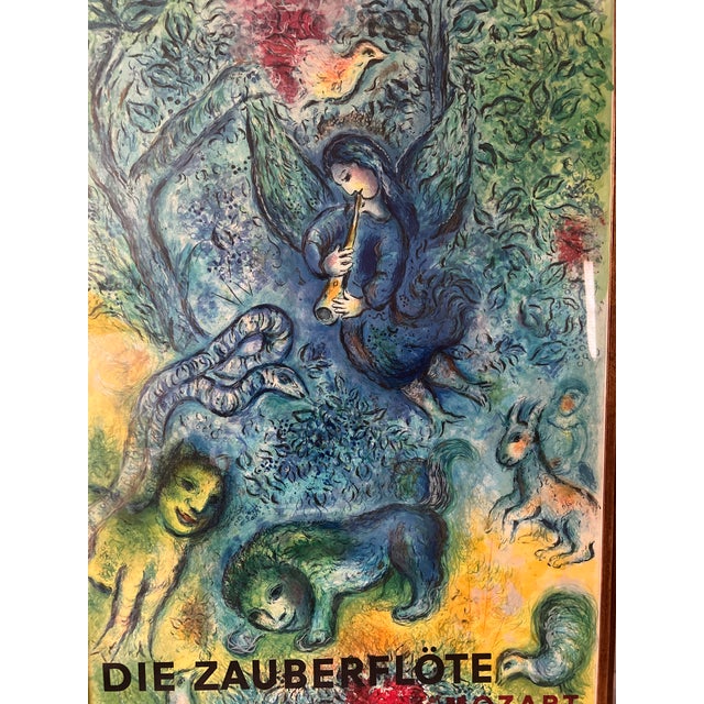 Vintage 1967 Marc Chagall Metropolitan Opera - Die Zauberflote Mozart ...
