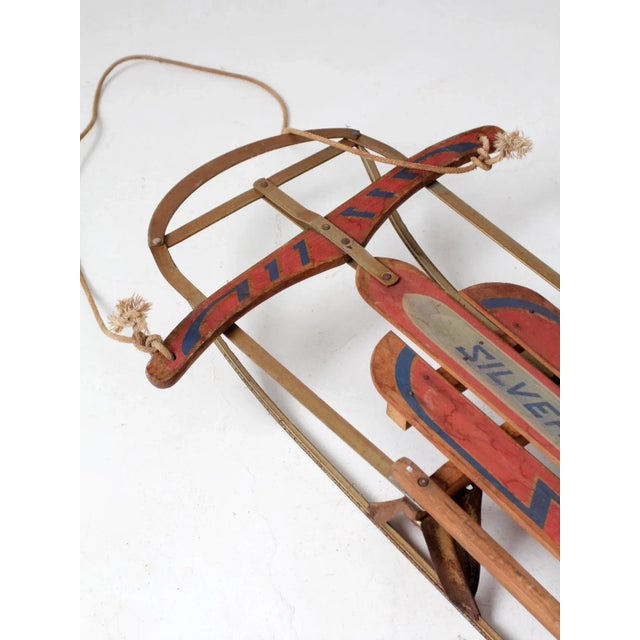 Vintage Garton Sliver Streak Sled | Chairish