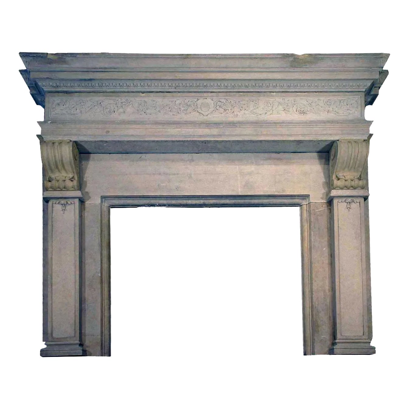 Large 19th Century French Renaissance Style Marble Lafayette Hughes ...