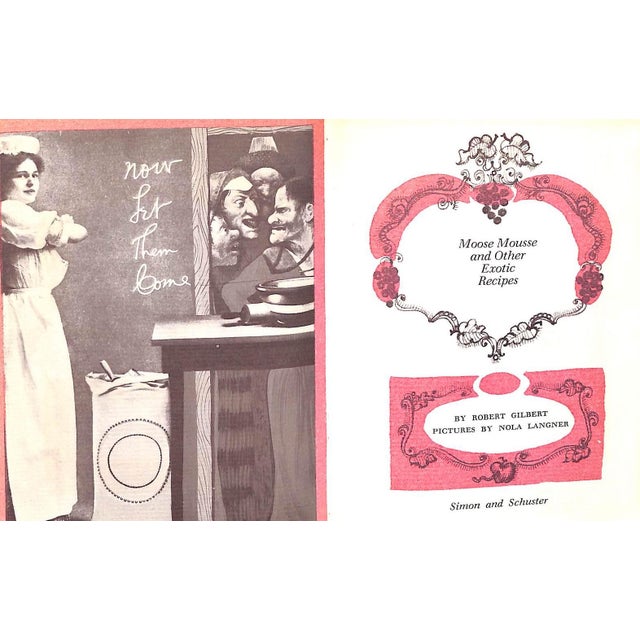 "Moose Mousse: And Other Exotic Recipes" 1964 Gilbert, Robert | Chairish
