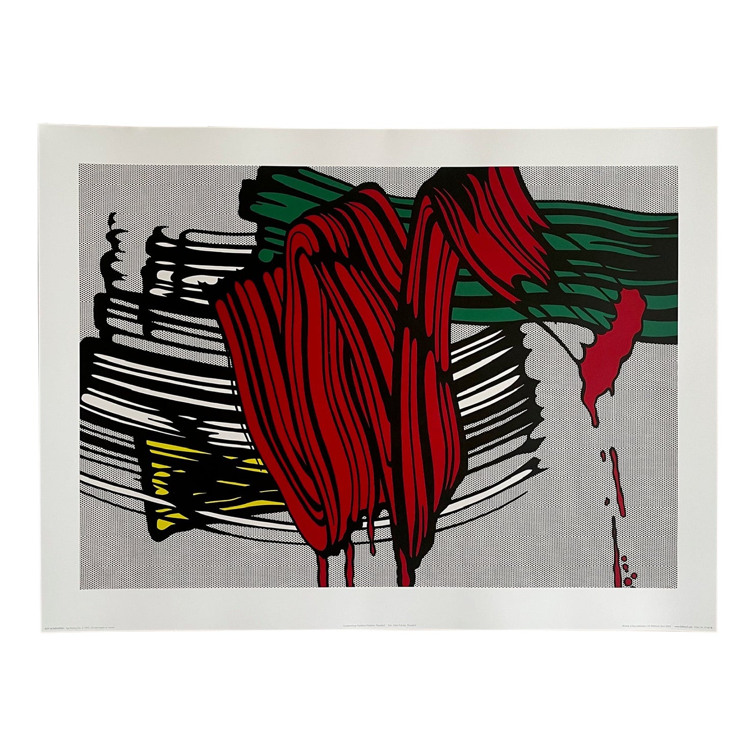 Big Painting No. 6, 1965, Copyright Estate of Roy Lichtenstein/ Vg Bild ...