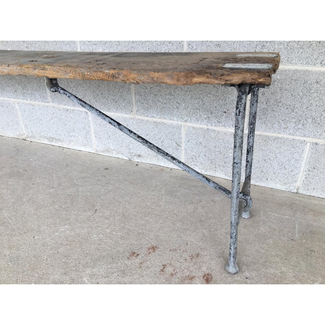 Restoration Hardware Distressed - Rustic 73" Wood & Steel Nautical ...